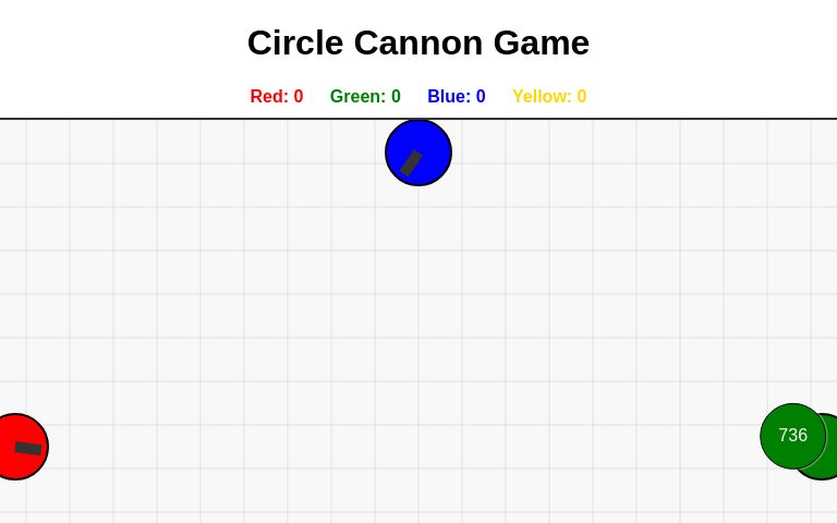 Circle Cannon Game ― Perchance Generator