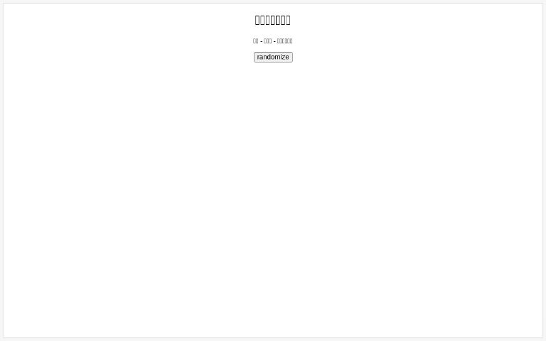 Game Theme Generator