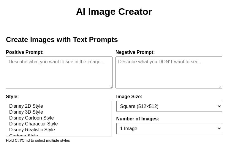 AI Image Creator ― Perchance Generator