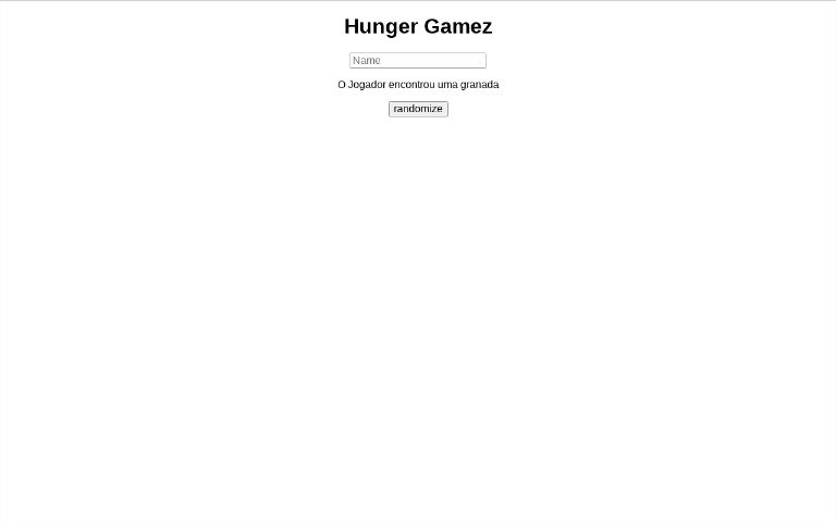Hunger Gamez ― Perchance Generator