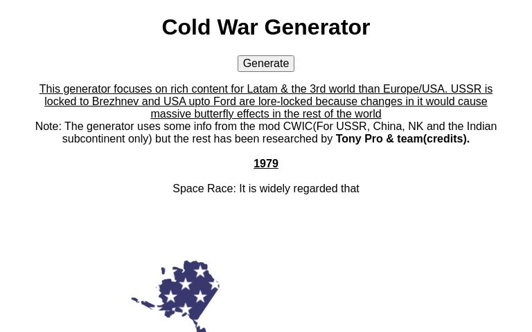 Cold War Generator