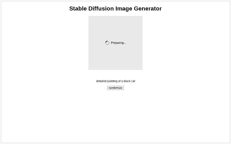 Stable Diffusion Image Generator