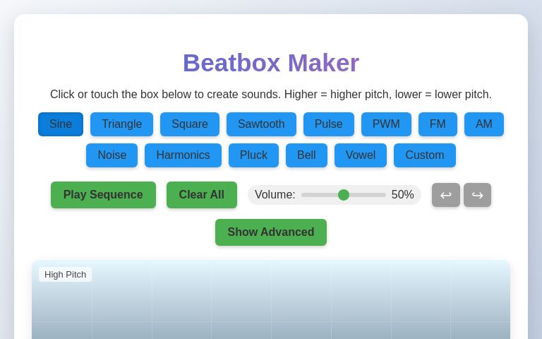 Beatbox Maker ― Perchance Generator