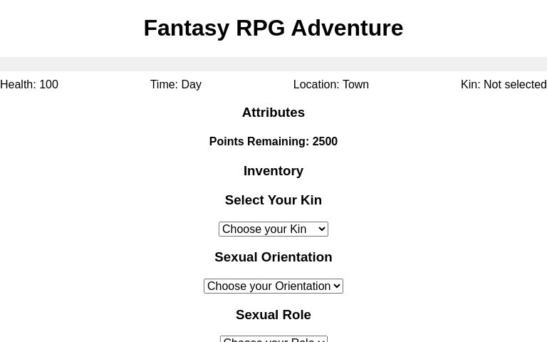 Create Your Absurdly Detailed Fantasy Character ― Perchance Generator