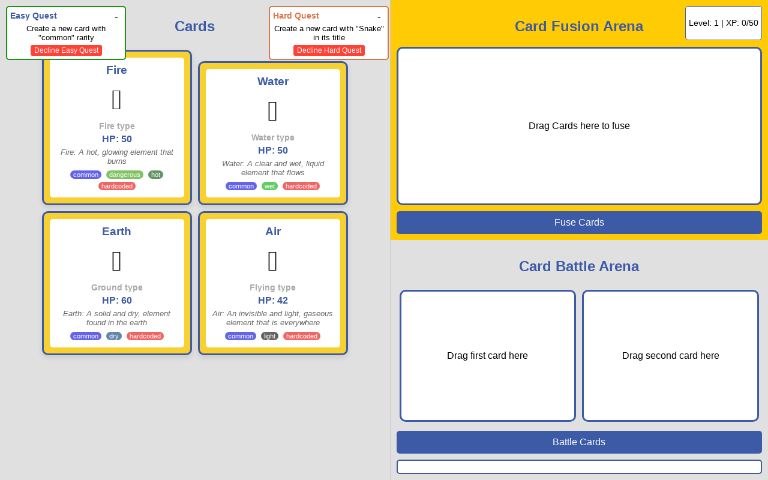 Cards ― Perchance Generator