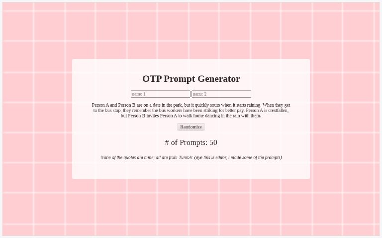 OTP Prompt Generator