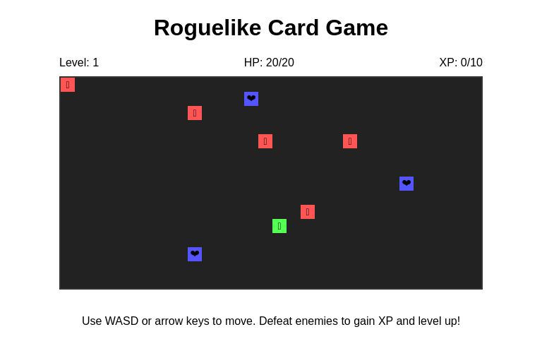 Roguelike Card Game ― Perchance Generator