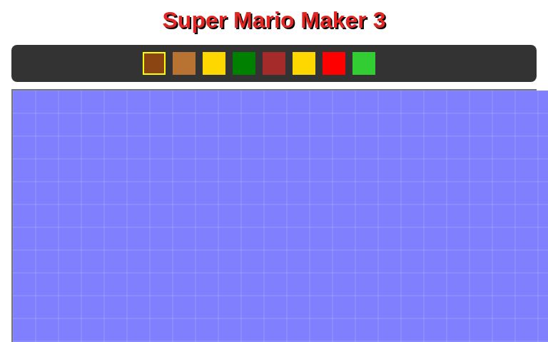 Super Mario Maker 3 ― Perchance Generator