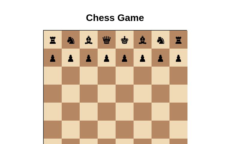 Chess Game ― Perchance Generator