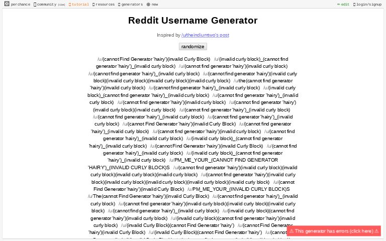 Reddit Username Generator
