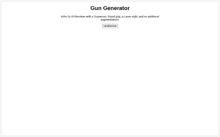 Gun Generator