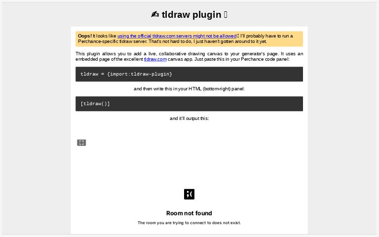 ️ tldraw plugin 🖌️