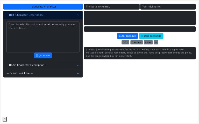 AI Chat & Roleplay (free, no sign-up, fast, unlimited)