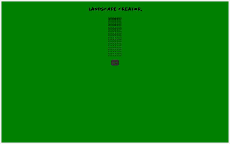 LANDSCAPE CREATOR. ― Perchance Generator
