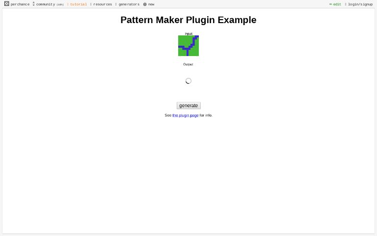 Pattern Maker Plugin Example