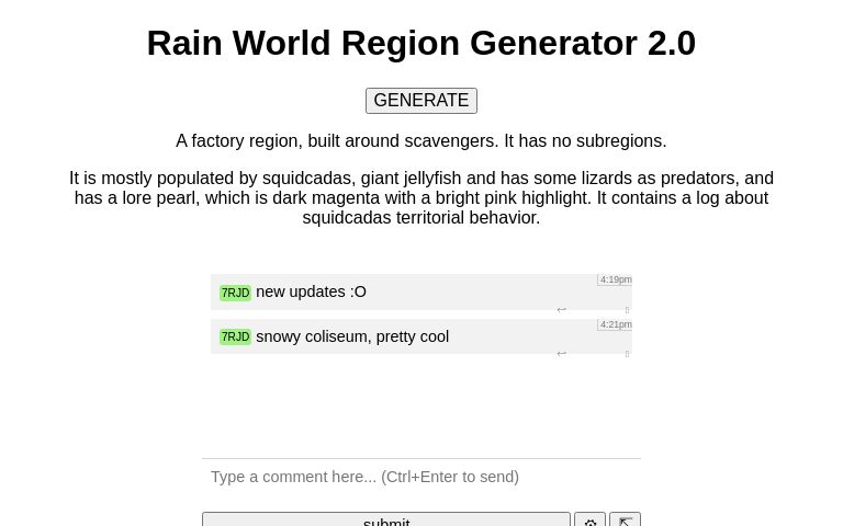 Rain World Region Generator 2.0