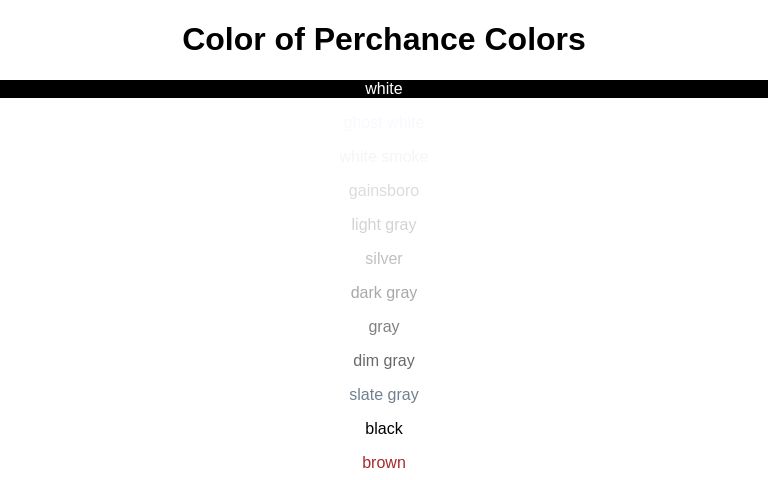 Color of Perchance Colors ― Perchance Generator