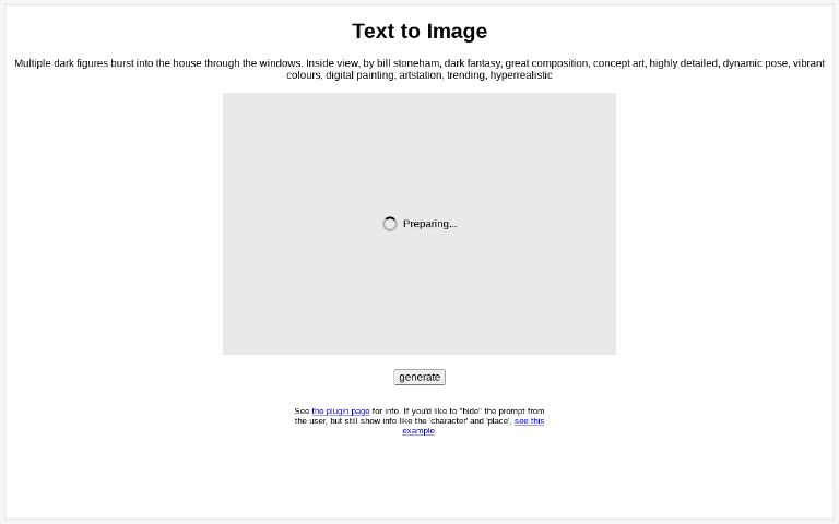 Text to Image ― Perchance Generator