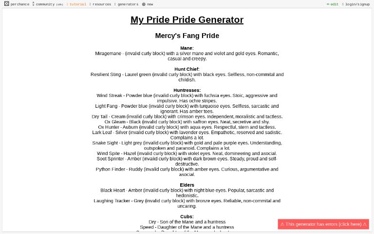 My Pride Pride Generator