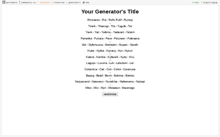 4sr5bw04vm ― Perchance Generator