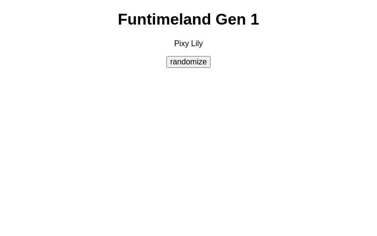 Funtimeland Gen 1