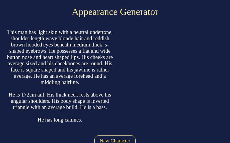 Appearance Generator