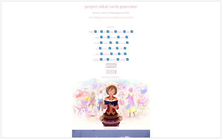 project sekai cards generator