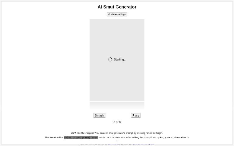 AI Smut Generator