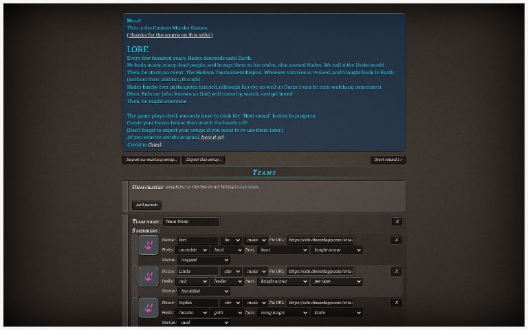 577clekkri ― Perchance Generator