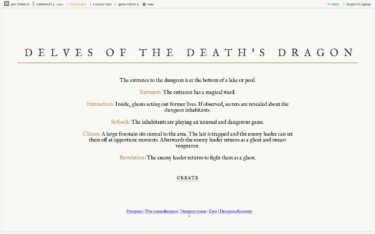 Five room dungeon generator