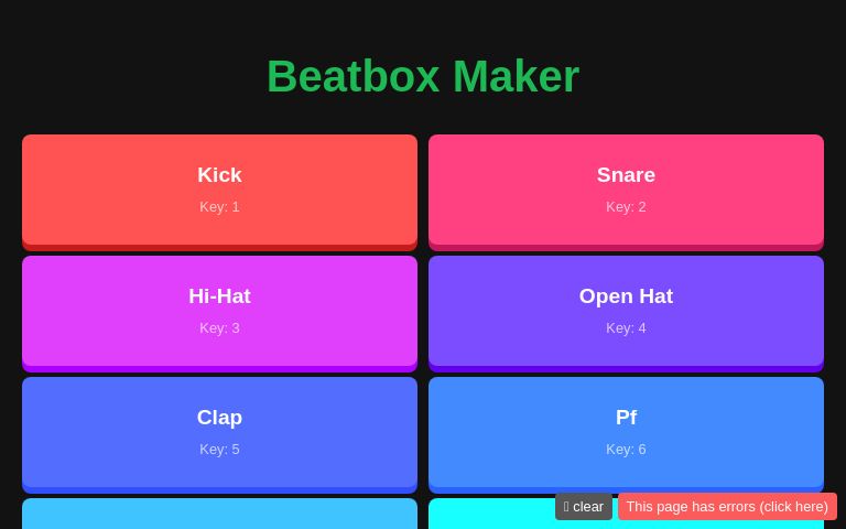 Beatbox Maker ― Perchance Generator