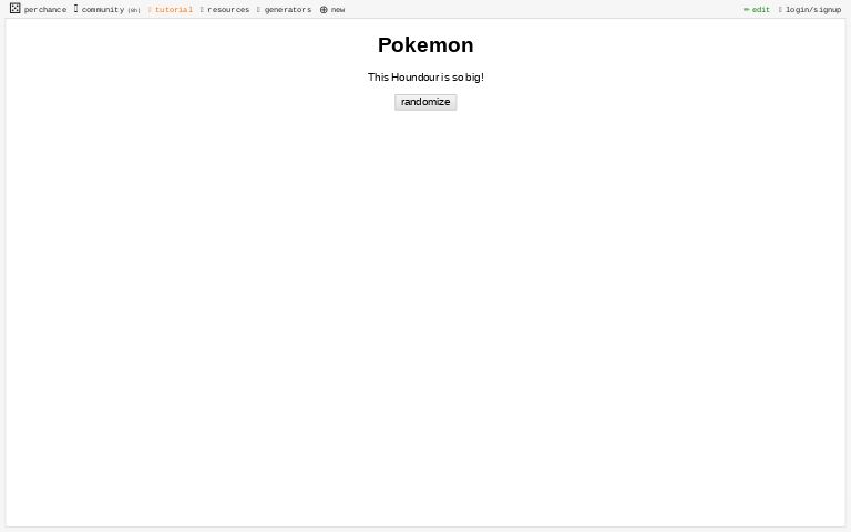 Pokemon ― Perchance Generator