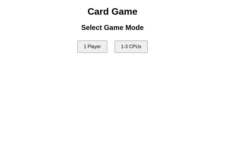 Card Game ― Perchance Generator