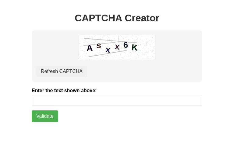 CAPTCHA Creator ― Perchance Generator