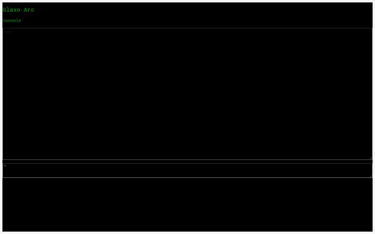 Glaxo Arc ― Perchance Generator