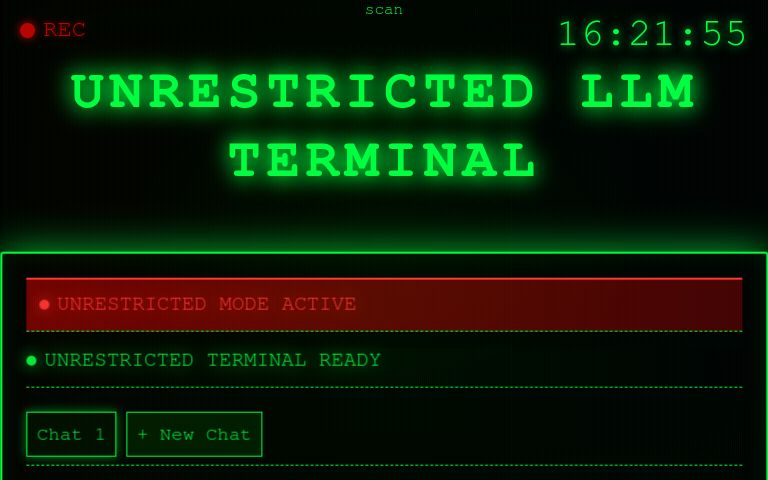 UNRESTRICTED LLM TERMINAL ― Perchance Generator