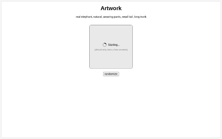 Artwork ― Perchance Generator