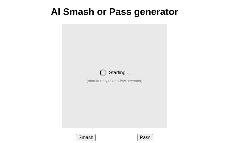 Ai Smash Or Pass Generator