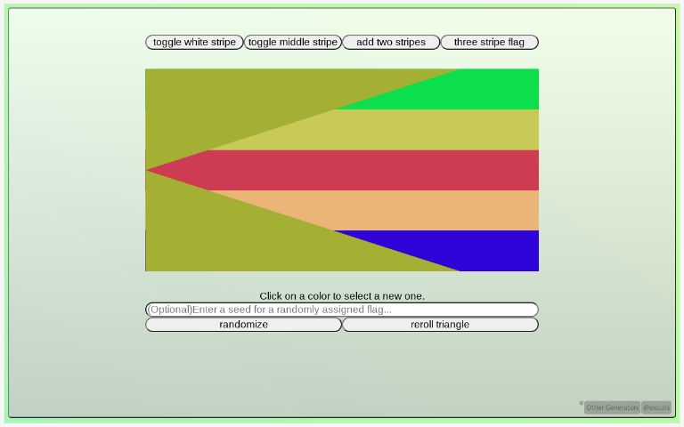 Pride Flag Generator