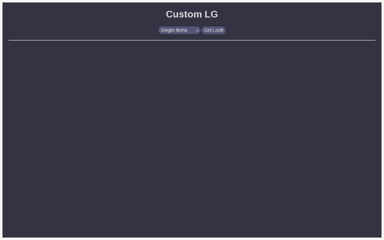 Custom LG ― Perchance Generator