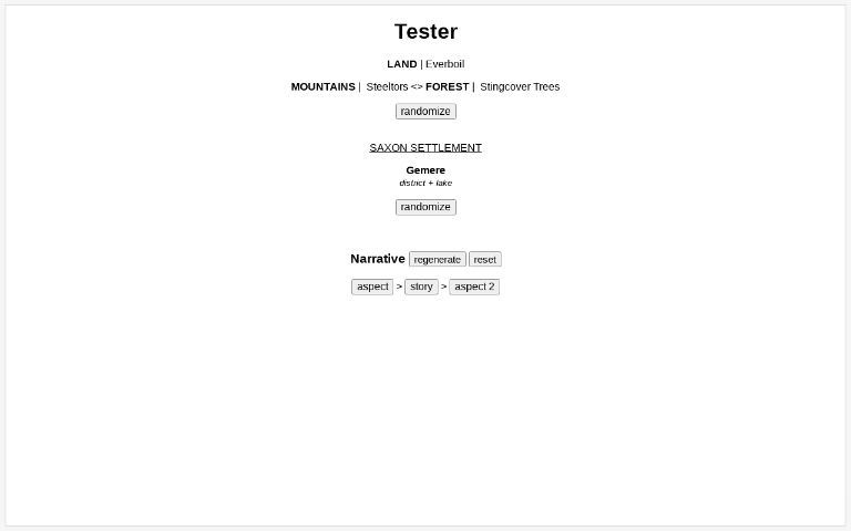 Tester ― Perchance Generator