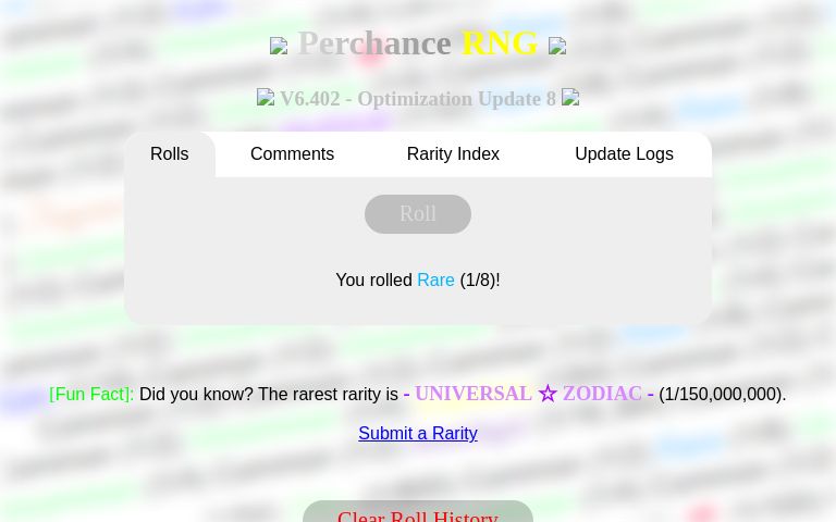 Perchance RNG ― Perchance Generator