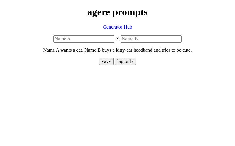 agere prompts ― Perchance Generator