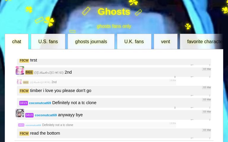 Ghosts ― Perchance Generator