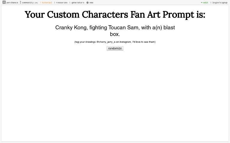 Your Super Smash Bros Strikers New Challengers Fan Art Prompt is ...