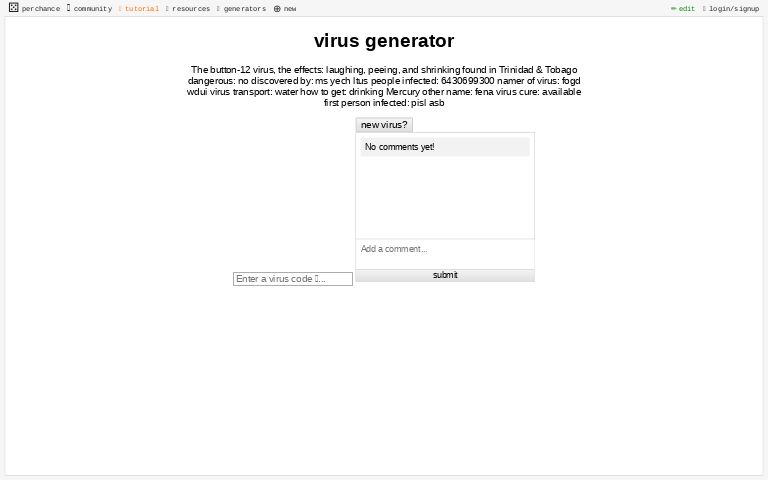 virus generator