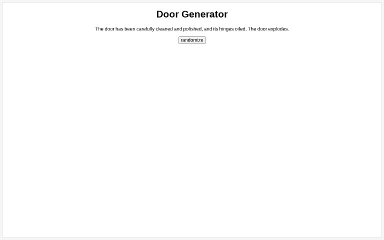 Door Generator