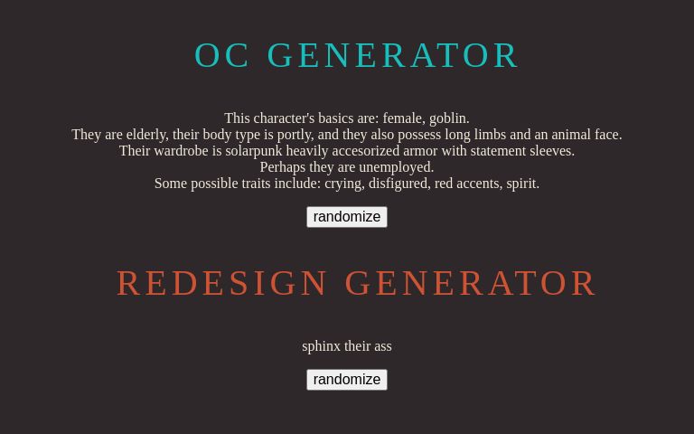 OC Generator