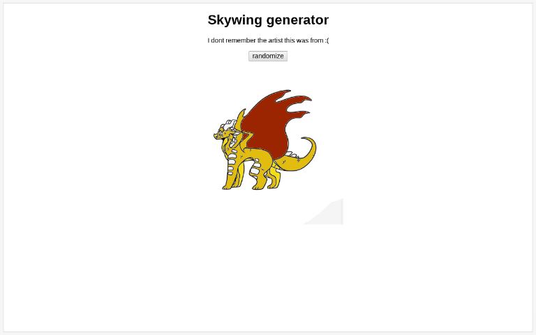 Skywing generator