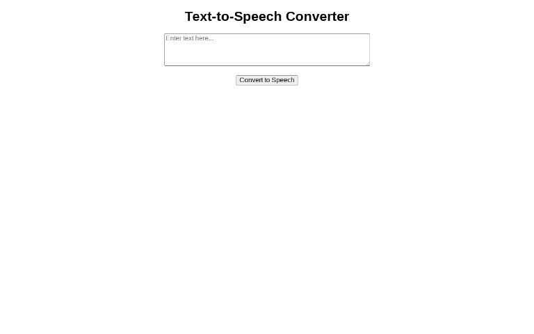Text-to-Speech Converter ― Perchance Generator